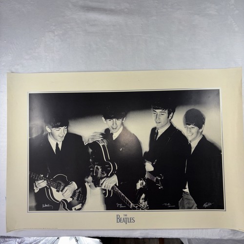 THE BEATLES 1999 LITHOGRAPH POSTER by Apple Corps Limited, Plate Signed ...