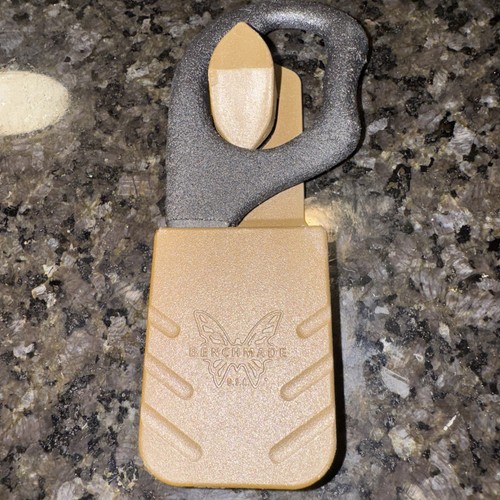 BENCHMADE STRAP CUTTER RESCUE 7 HOOK KNIFE w/ MOLLE/PALS KYDEX SHEATH ...