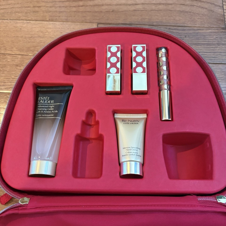 New Estee Lauder Holiday Blockbuster Beauty Gift Set 9 PC 2025 Glow ...