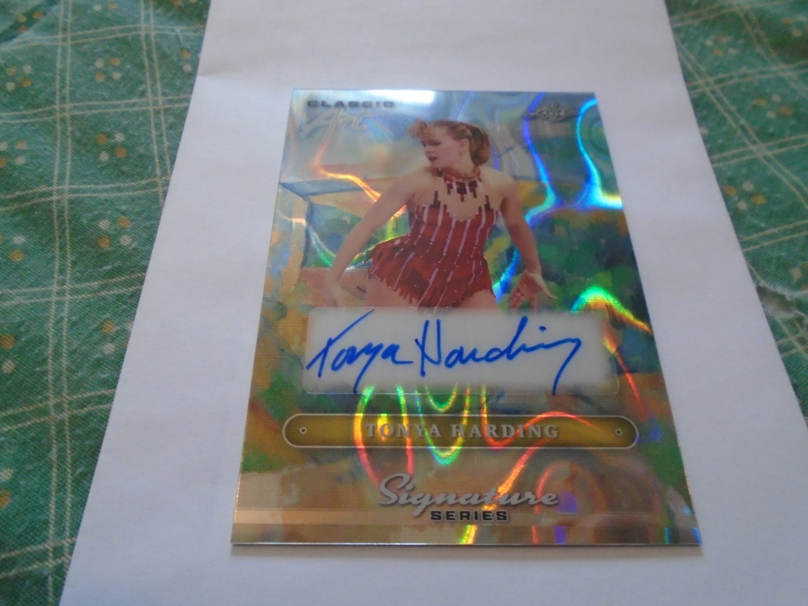 2025 Leaf Signature Tonya Harding LAVA CLASSIC ART #1/1 - OLYMPIC STAR ...
