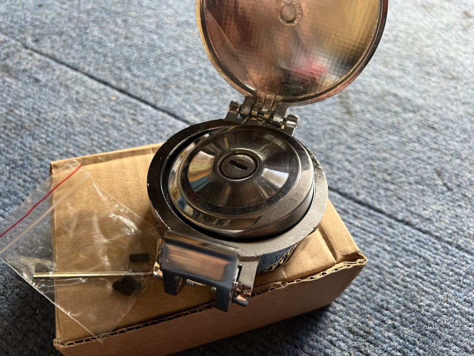 Fuel Filler Cap Aston Style - MGA MGB MGC Midget Mini AH Sprite | eBay UK