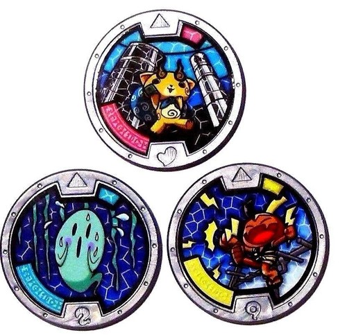 Yo-Kai Watch Medal Medallions Komajiro Signibble Confuze USA Hasbro ...