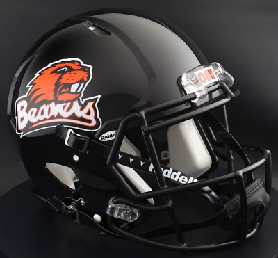 OREGON STATE BEAVERS NCAA Riddell Speed Full Size AUTHENTIC Football ...