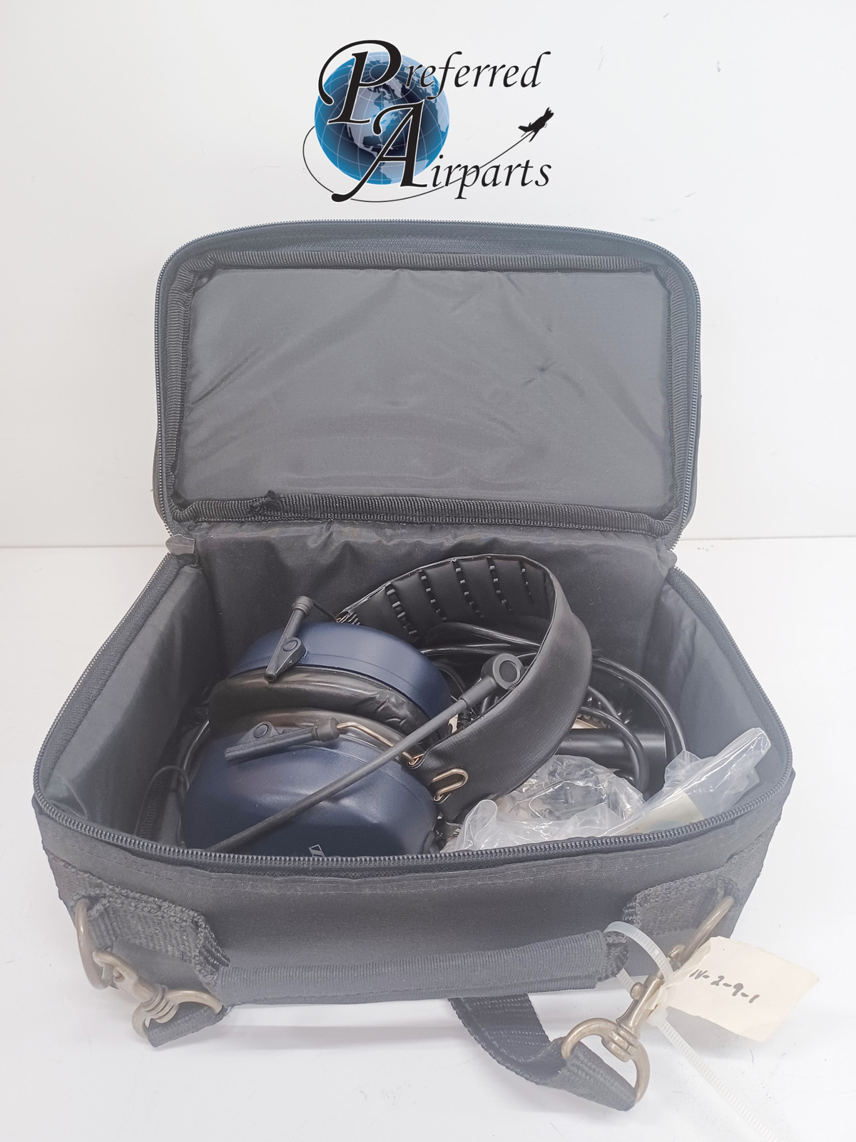 Sennheiser HMEC 200 NoiseGard Aviation Dual Plug Pilot Headset for sale ...