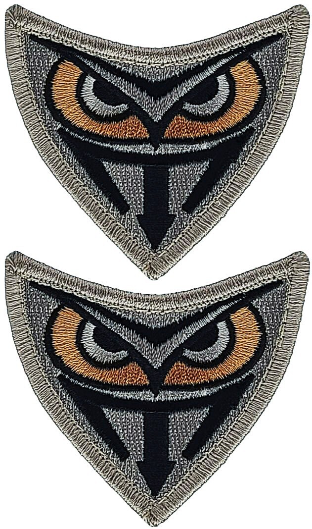 Blade Runner Tyrell Genetic Replicants OWL PATCH |2PC IRON ON OR SEW 2. ...