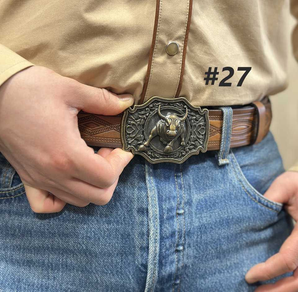 Western Buckle Cowboy Belt Buckles For 1-1/5" Belt Rodeo Buckles | eBay
