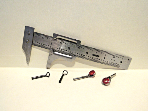 Bamboo Fly-Rod Tip-Tops - 1.8MM. Tube IDs - Vintage Lightly-Used - Nice ...