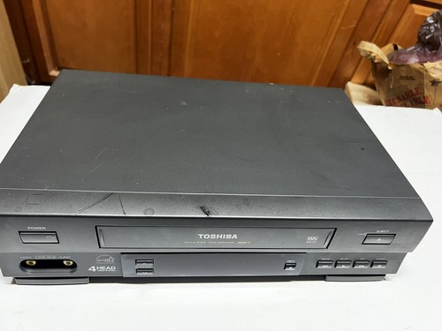 Toshiba VCR VHS Player 4 Head W-415 Auto Clock Set No Remote Works | eBay