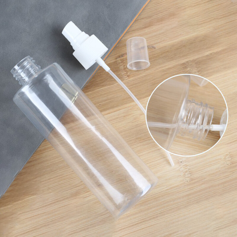 Portable Transparent Plastic Spray Empty Bottle Perfume Liquid Spray ...