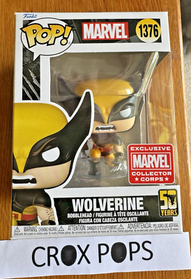 WOLVERINE Collector Corps 1376 MARVEL Funko Pop Vinyl New in Mint Box ...