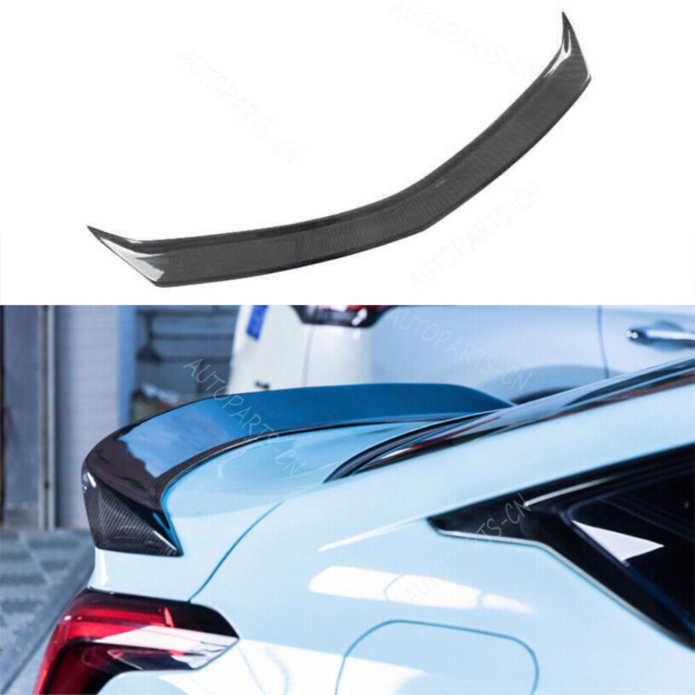 For Cadillac CT5 CT5-V 2020-2024 Real Carbon Fiber V Rear Trunk Spoiler ...