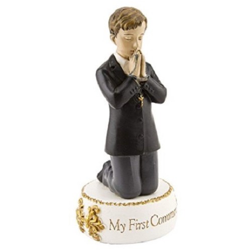 Boy "My First Communion" Figure Statue | eBay