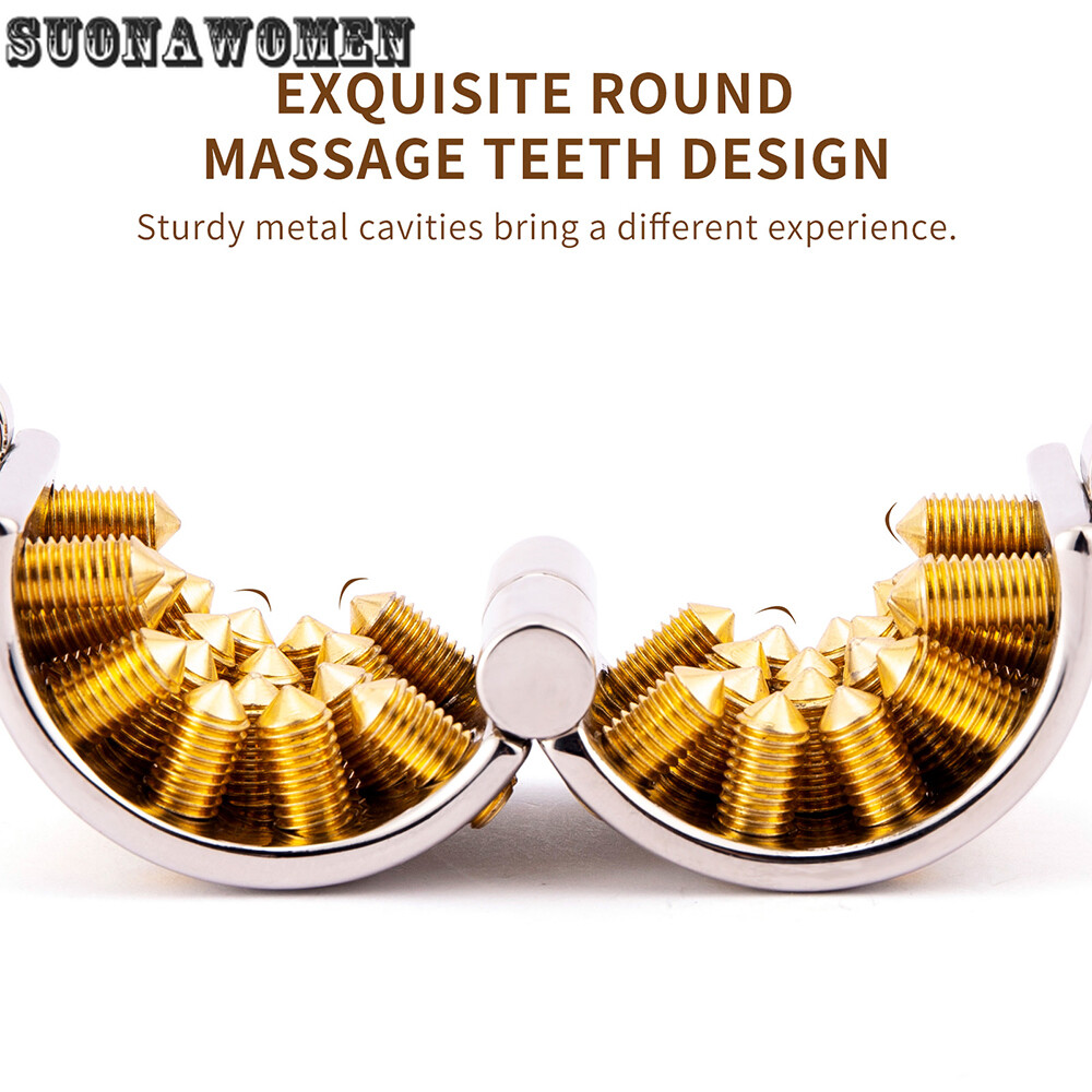 Adjustable Chastity Device Ring Bracelet Teeth Sharp Scrotum Steel ...