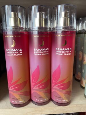 Bath & Body Works Bahamas Passionfruit & Banana Flower Fragrance Mist ...