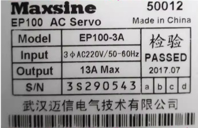 1pc new Maxsine Servo Drive EP100-3A | eBay