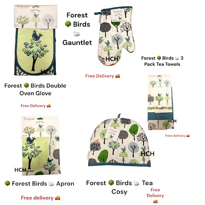 Apron Tea Cosy Tea Towel Double Oven Glove Gauntlet Cooksmart kitchen ...
