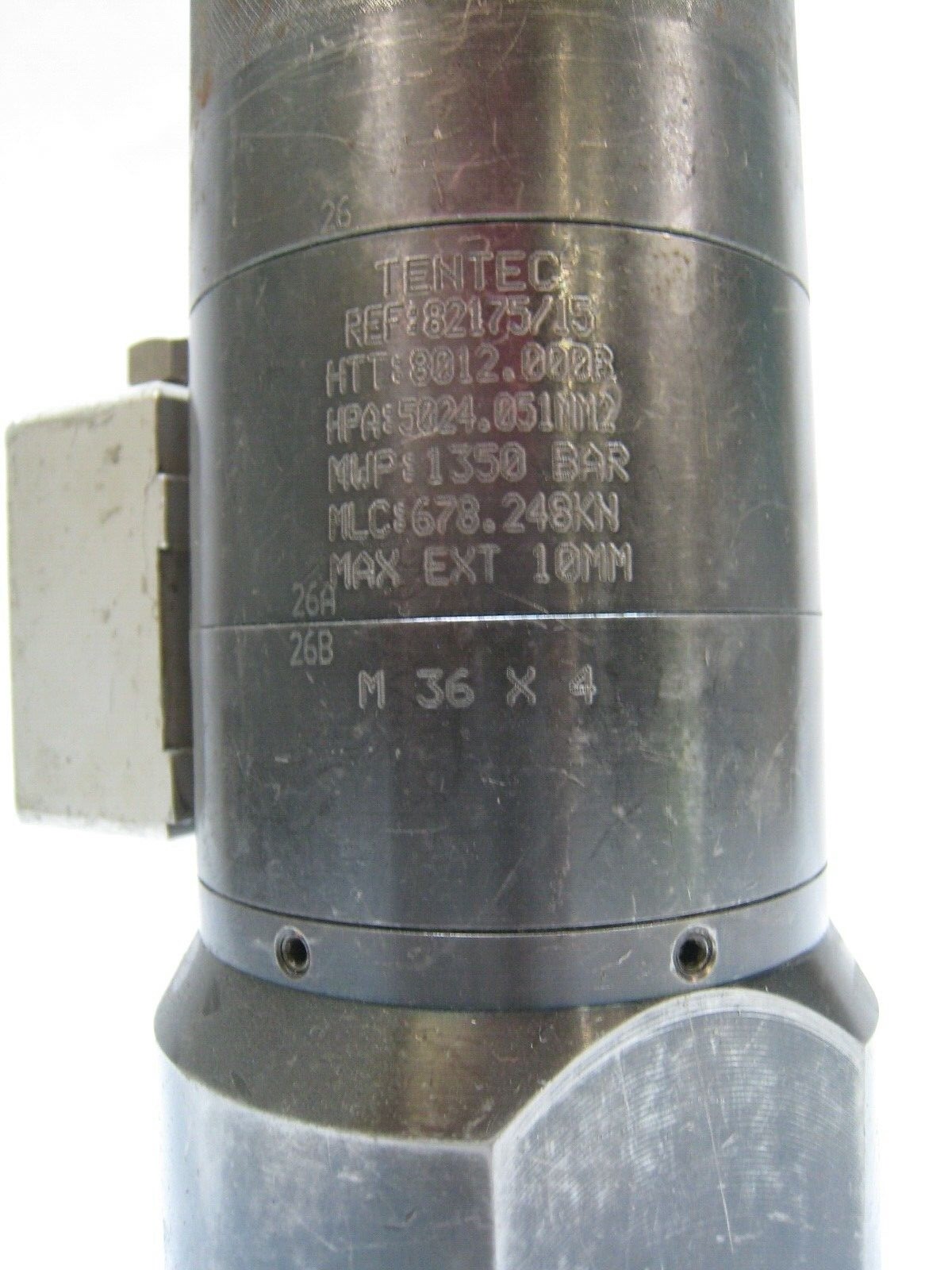 TENTEC HTT 8012 000.A HYDRAULIC BOLT TENSIONER M36 x 4 82175 10mm | eBay
