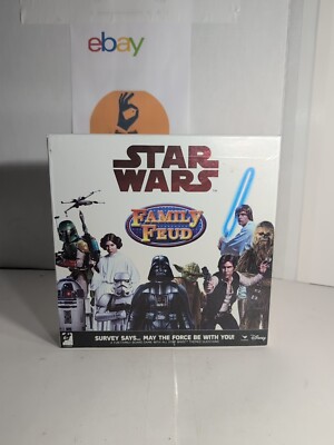Disney Star Wars Family Feud Trivia Board Game Cardinal 400 Survey ...