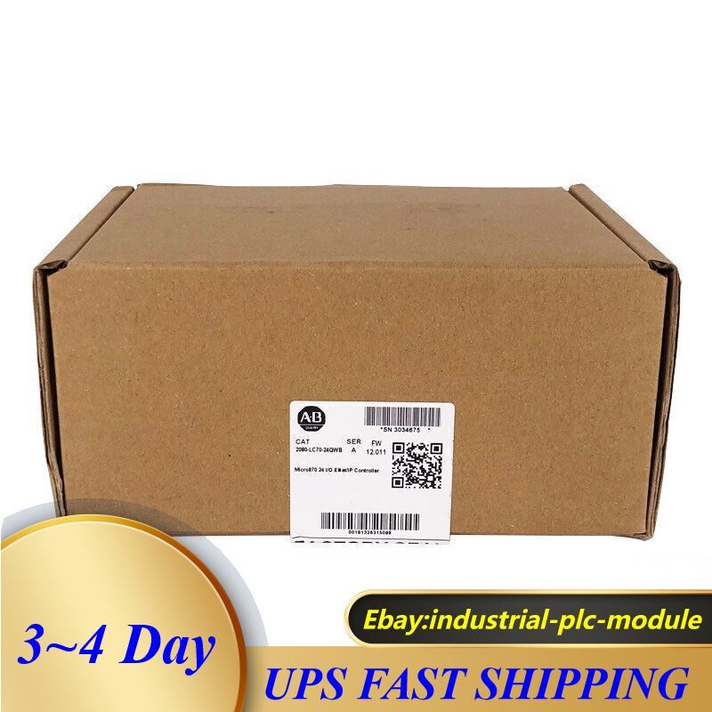 Allen-Bradley AB 2080-LC70-24QWB Micro870 24 I/O ENet/IP Controller | eBay