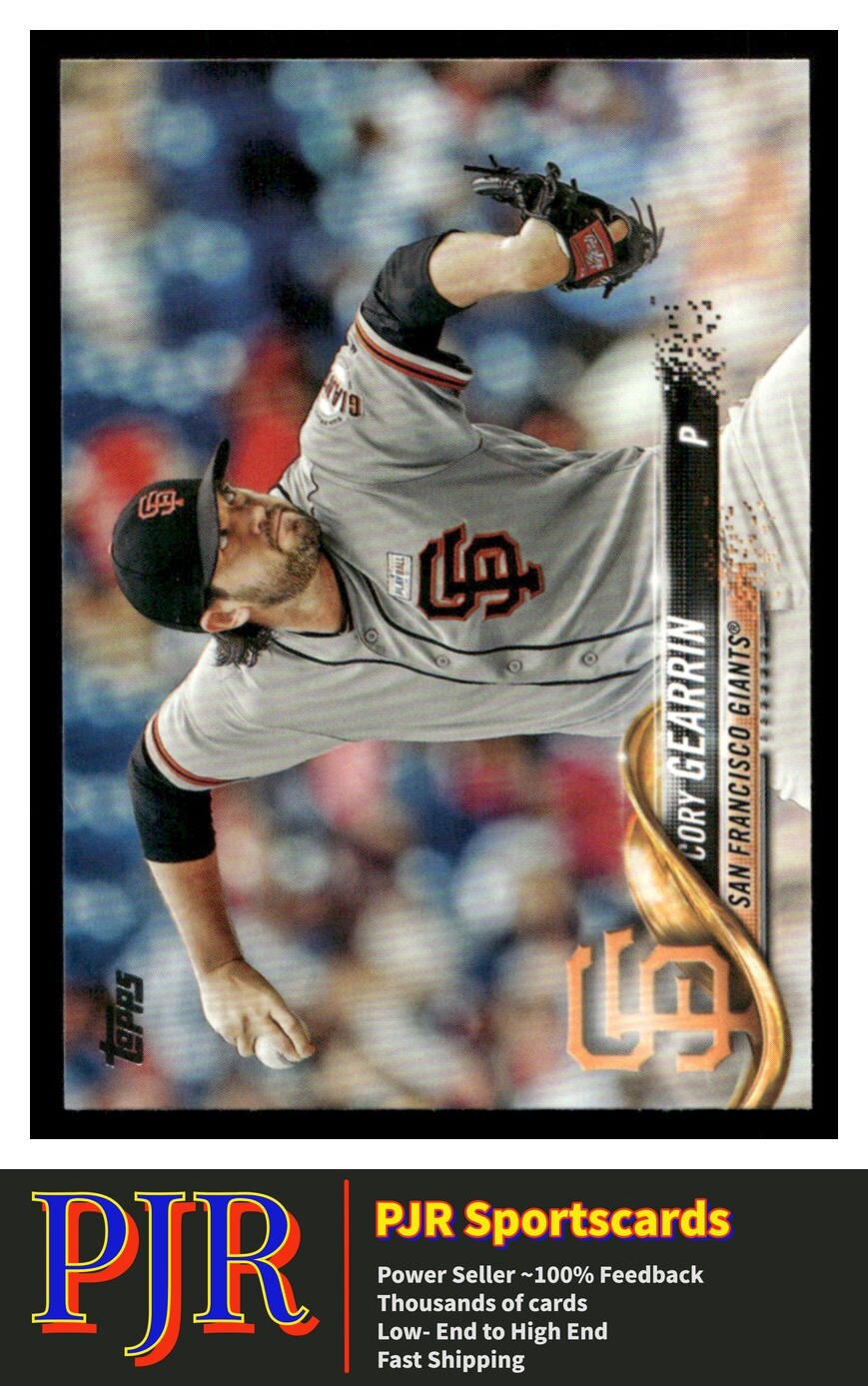 2018 Topps #613 Cory Gearrin San Francisco Giants EXTRA 35% OFF 4+ | eBay