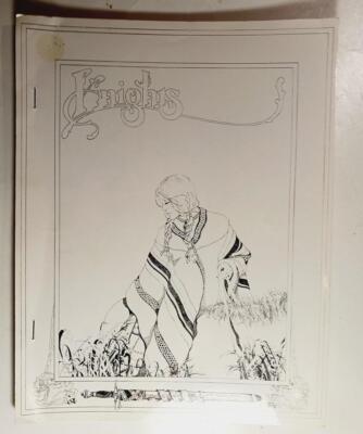 KNIGHTS #16 1976 SF FANZINE MIKE BRACKEN ED LARRY NIVEN THOMAS F ...