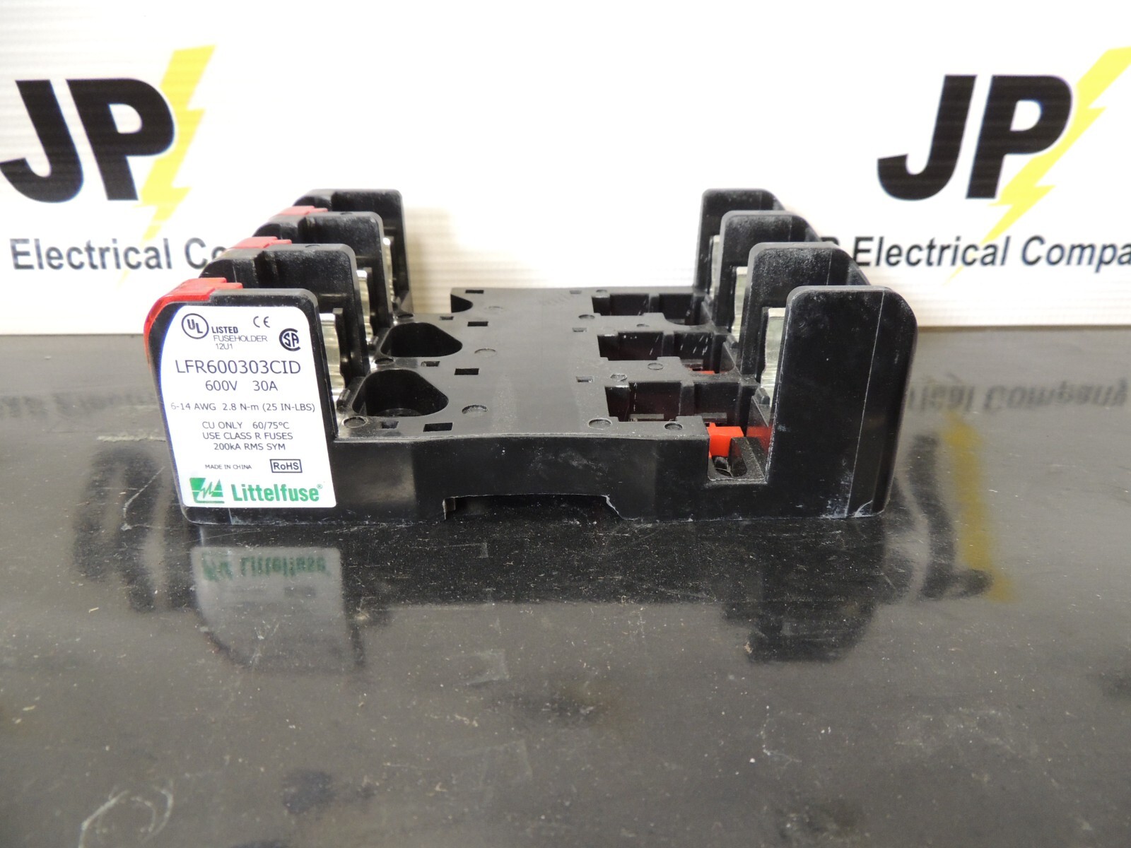 Littelfuse LFR600303CID Fuse Holder Class R Fuse Block 600V 30A 3 POLE ...