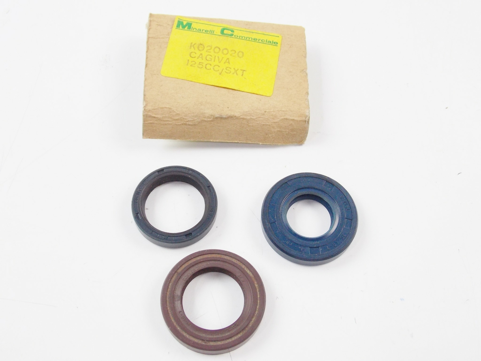 NOS OEM MINARELLI K020020 CAGIVA 125cc SXT OIL SEAL SET ENGINE MOTOR ...