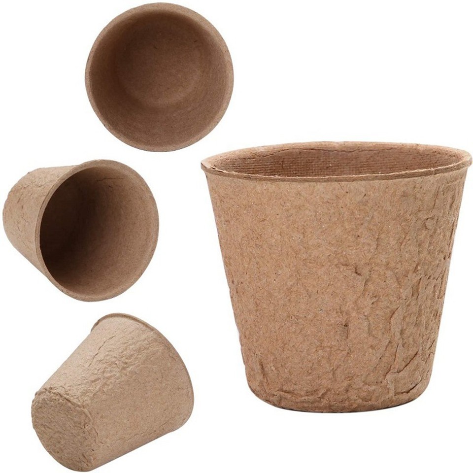 Sustainable Gardening with Degradable Paper Pulp Flower Pot for Your ...