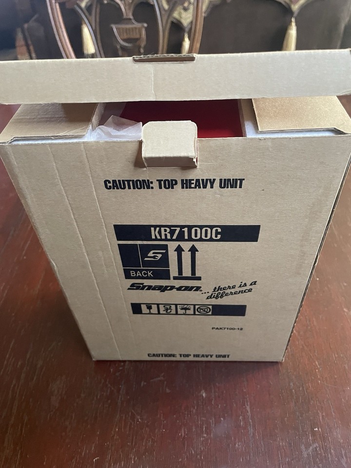 Snap-On Tools KR7100C Die Cast Mini Tool Box Replica Bank & Tools BRAND ...