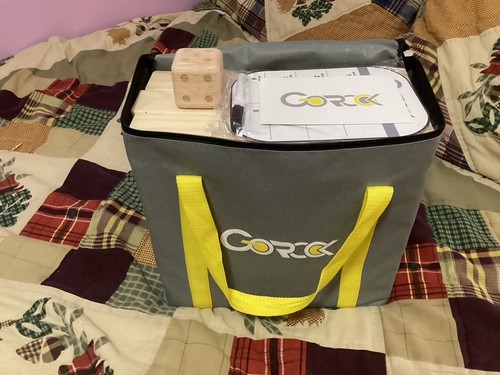 GOROCK Giant Tumble Tower, Indoor Outdoor Stacking Timber Games for ...