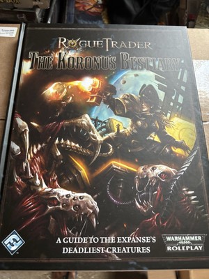 FFG Rogue Trader RPG Koronus Bestiary New Hardcover Warhammer 40k ...