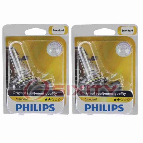 2 pc Philips High Low Beam Headlight Bulbs for Cadillac ATS XT5 2013-2019 sj | eBay