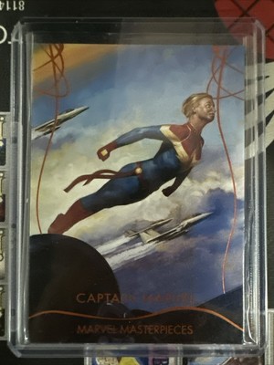 2020 UD Marvel Masterpieces Captain Marvel 13/99 | eBay
