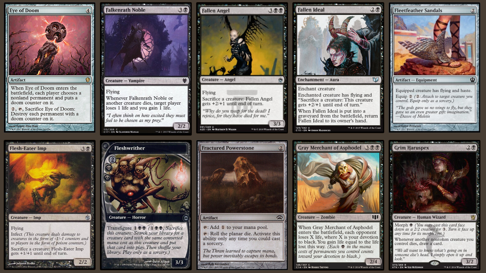 MIKAEUS, THE UNHALLOWED EDH COMMANDER Magic Gathering MTG 100 cards ...