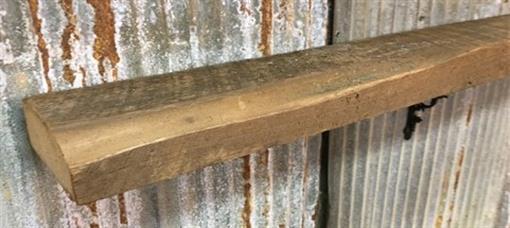 2 Floating Shelves, Pine 2x6 Wood Fireplace Mantel, Wall Mount, Rustic ...