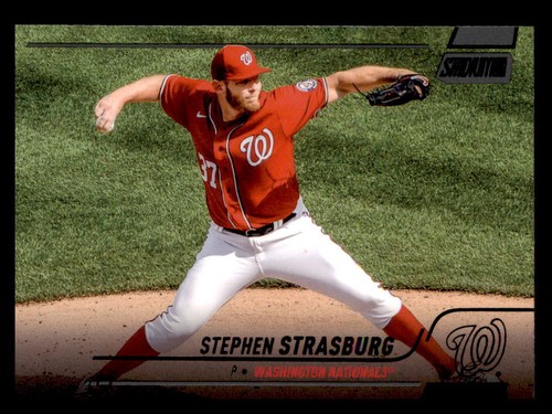 2022 Stadium Club #244 Stephen Strasburg Red Foil Baseball Card | eBay
