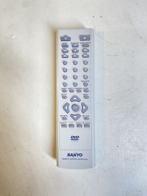 Sanyo DVD Player Remote Control. RB-SL50. Tested. Free Shipping! | eBay
