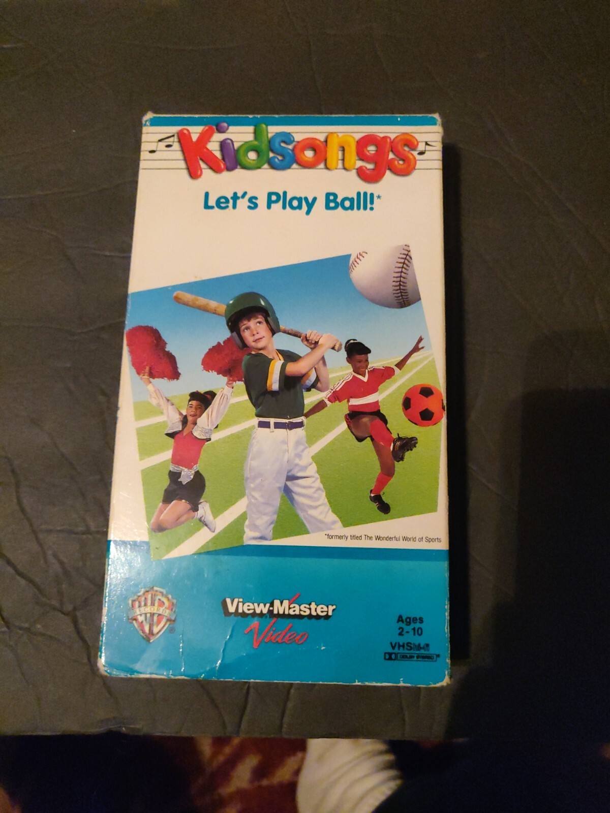 Vintage Kidsongs Let's Play Ball VHS 1990 View-Master Video Sing-a-Long ...