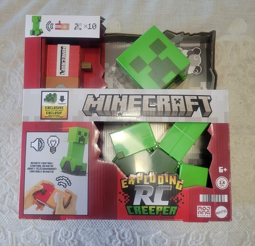 Minecraft Exploding RC Creeper Car Lights and Sounds - BRAND NEW IN ...
