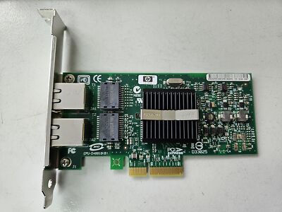 HP NC360T 2-Port Gigabit Ethernet Card ( HSTNS-BN16 412651-001 412646 ...