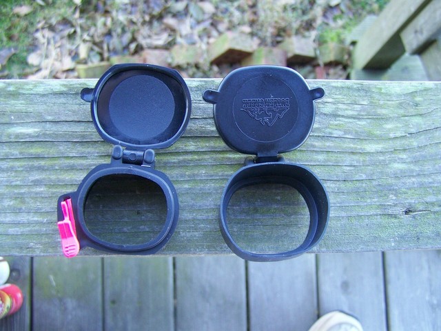 Butler Creek Flip Open Lens Caps for Redfield 3 X 9 X Lo Pro Widefield ...