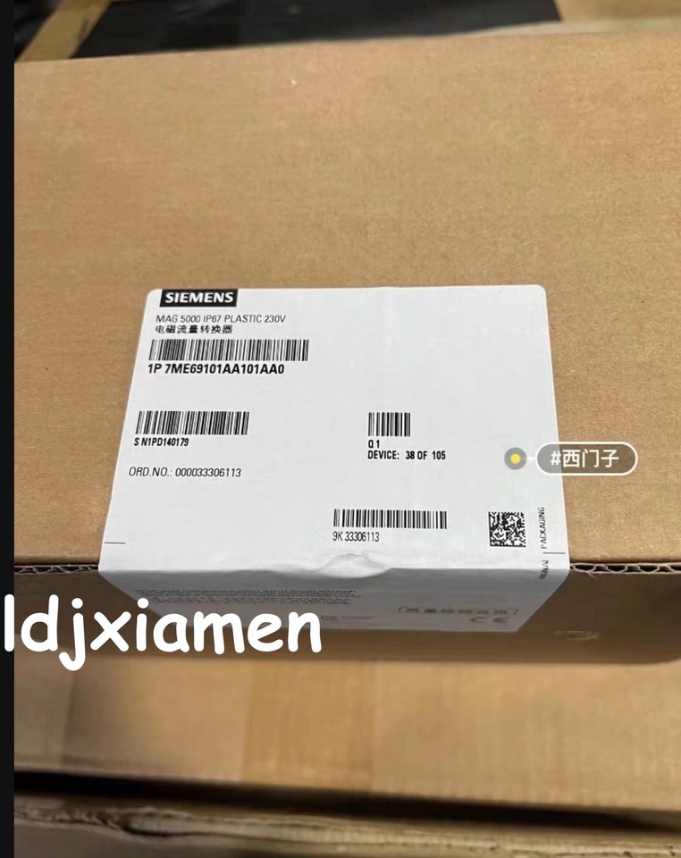 1PCS Siemens MAG 5000 Transmitter SITRANS F M Flow Meter 7ME6910-1AA10 ...