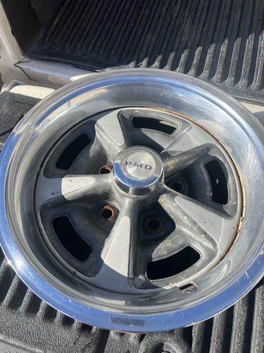 1- 1971 Pontiac Rally II Wheel Rim KT Code 14 x 6" GTO LeMans Tempest ...