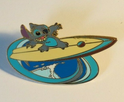 DISNEY DLR STITCH SURFING WAVE SURFBOARD FROM LILO AND STITCH PIN | eBay