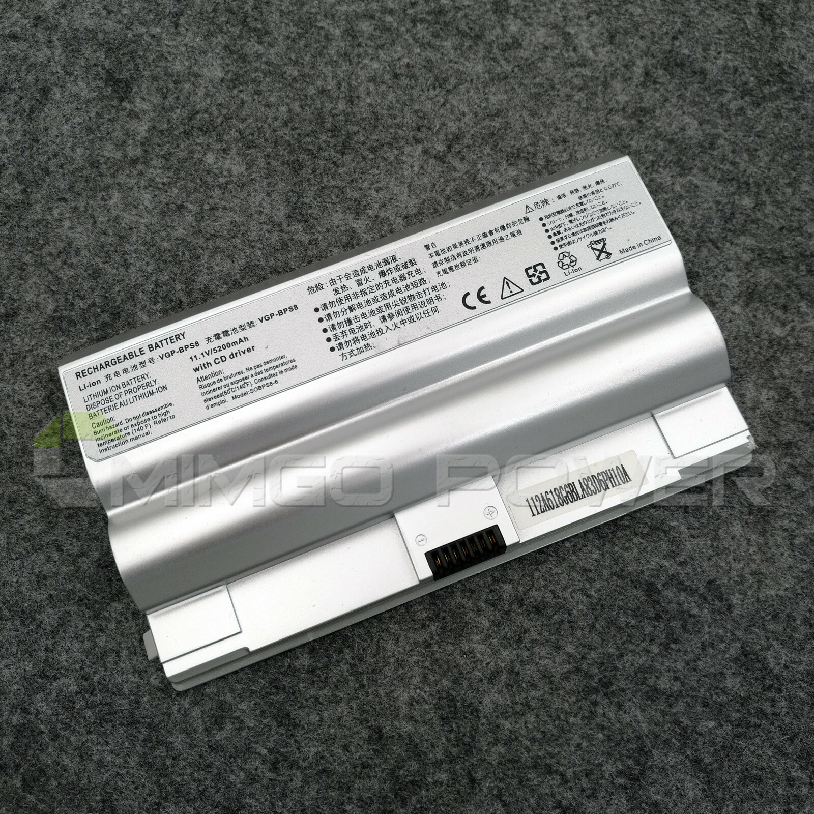 6Cell Battery for Sony VAIO VGC-LB15 VGC-LJ91S VGN-FZ190 FZ20 VGP-BPS8 ...