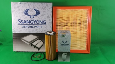 GENUINE SSANGYONG KYRON SUV 2.0 L & 2.7 L TURBO DIESEL FILTER PACK ...