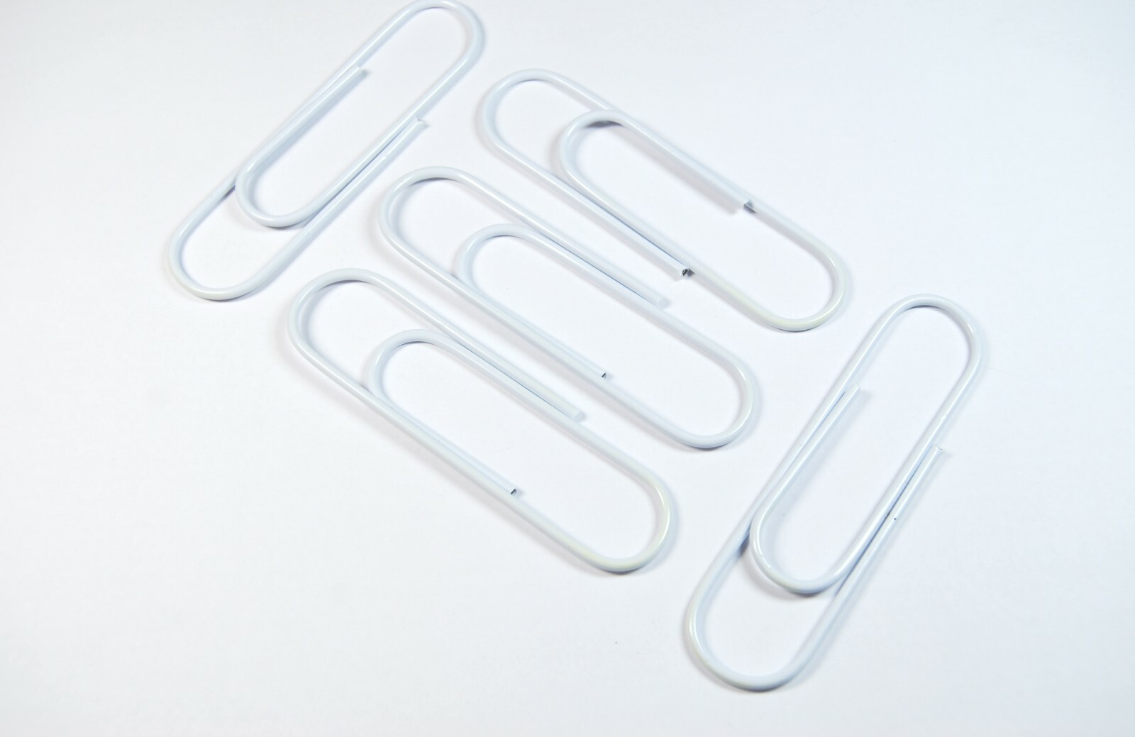 Giant Coloured Metal Paperclips - 9.5cm / 3.75" - Large Sized Great ...