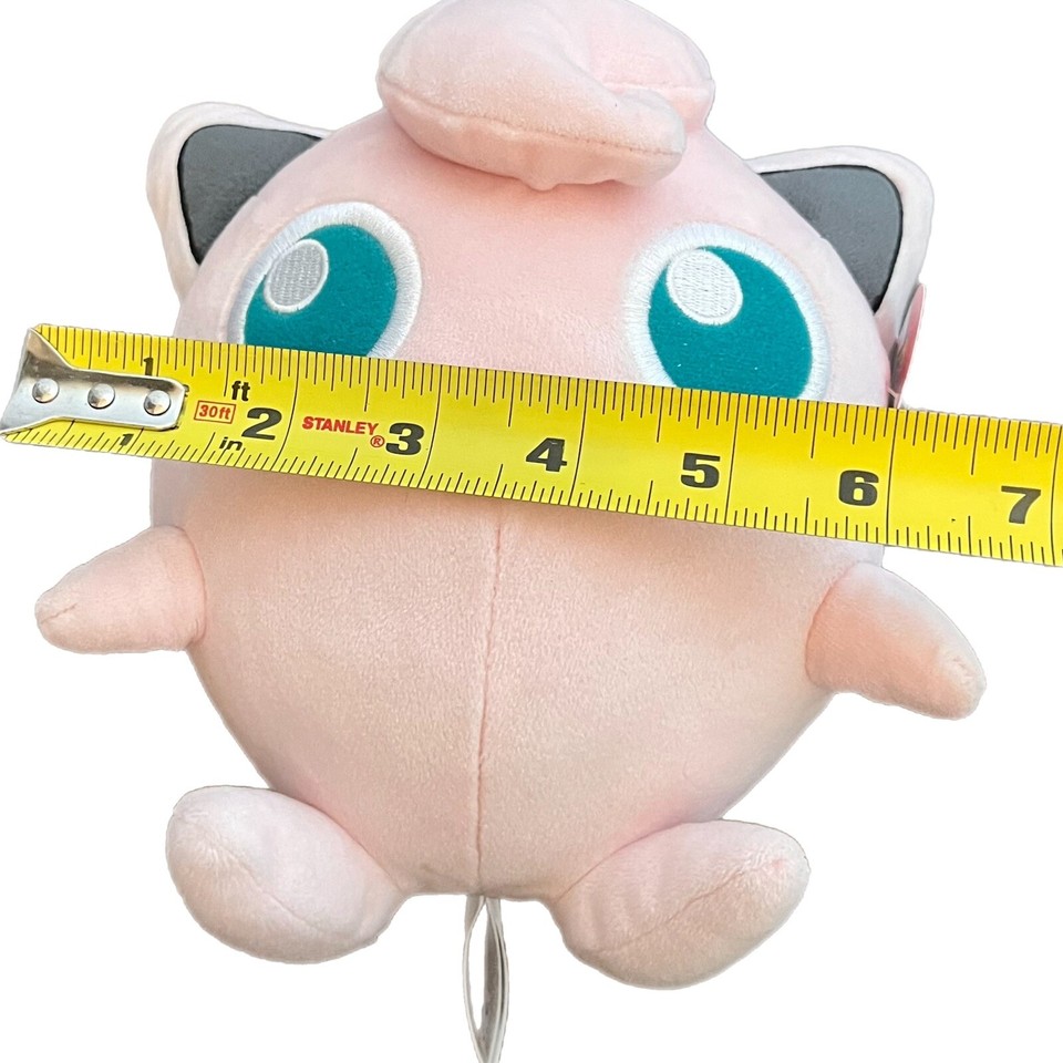 Nintendo Pokemon Jiggypuff 8” Pink Plush Stuffed Animal Play Doll WCT ...