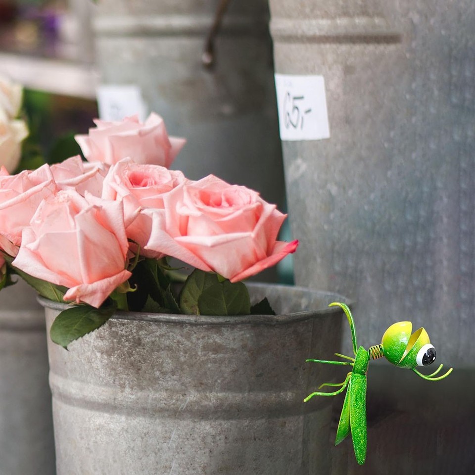 Patio Decoration Outdoor Iron Widget Hand-painted Finish High-quality ...