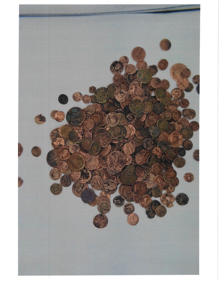 Roman coins mostly Western Roman Emperors, Some Eastern Byzantine | eBay